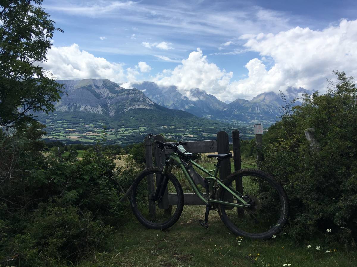 Alps to Provence mountain biking trip in the French Alps