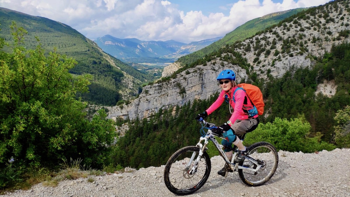 Alps to Provence mountain biking trip in the French Alps