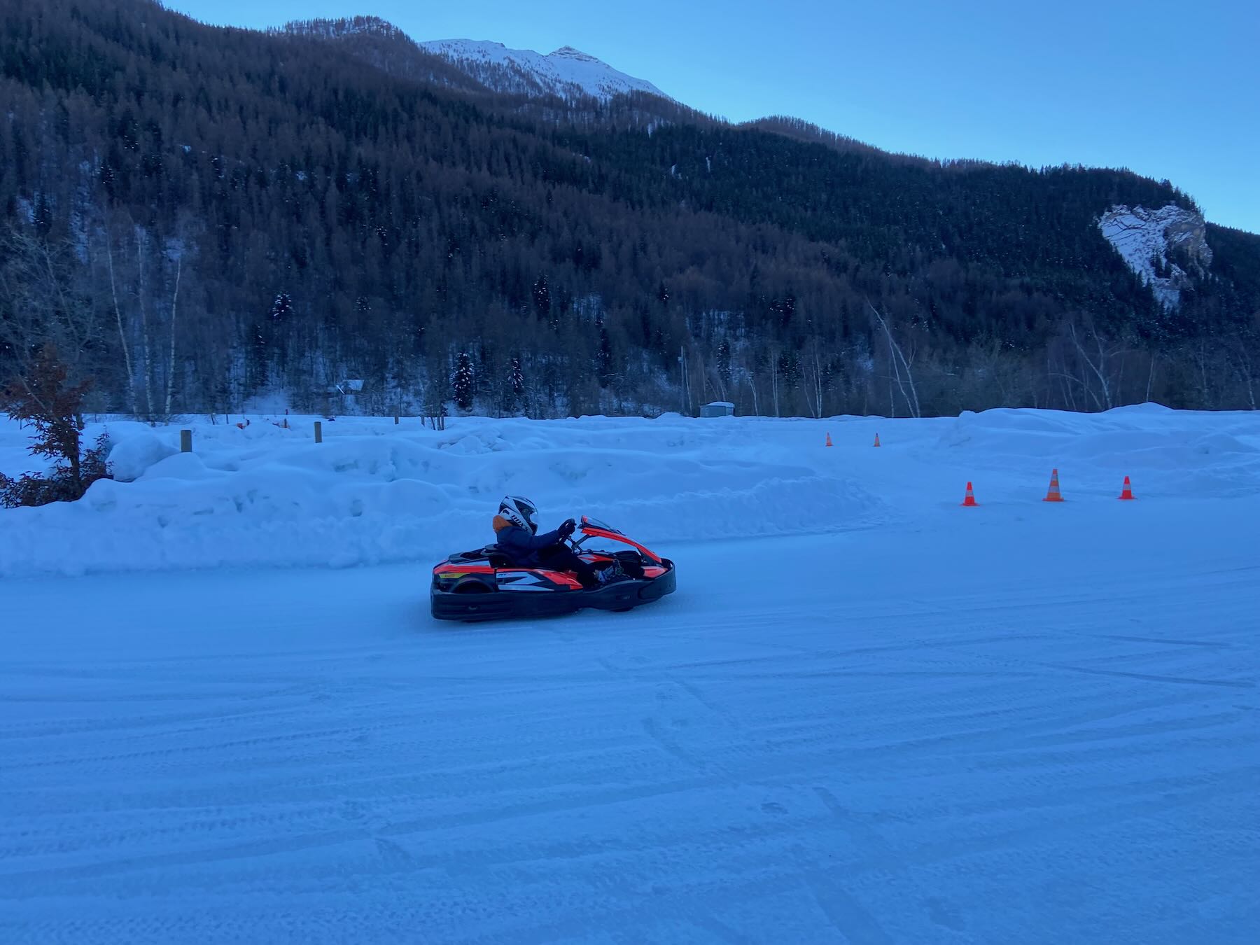 Ice Karting in the Alps